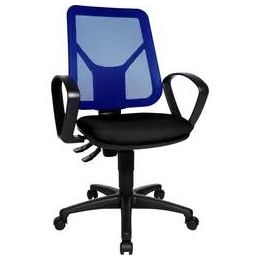 B&uuml;rostuhl Topstar "Airgo Net", schwarz (schwarz, blau), St&uuml;hle, B&uuml;rostuhl