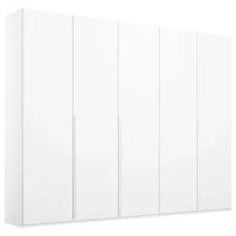 Dreht&uuml;renschrank Rauch "Kleiderschrank Schrank Garderobe W&auml;scheschrank PURISMA", wei&szlig; (alpinwei&szlig;), B:251cm H:223cm T:60cm, Holzwerkstoff, Schr&auml;nke, Dreht&uuml;renschrank, schlichte Eleganz, mit umfangreicher Innenausstattung MADE IN GERMANY