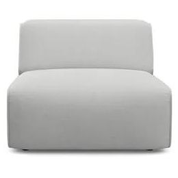 Sessel OTTO HOME "Merid Sofa-Mittel-Element, Breite: 84 cm", grau (hellgrau), B:84cm H:70cm T:97cm, Struktur fein (100% Polyester);Samtoptik (100% Polyester);Samtcord (92% Polyester, 8% Polyamid), Sessel, Sessel, als Modul oder separat verwendbar, f&uuml;r individuelle Zusammenstellung