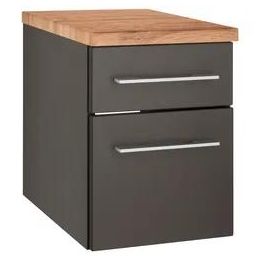 Unterschrank Welltime "Davos", grau (grau, graphit), B:30cm H:41cm T:47cm, Schr&auml;nke, Unterschrank