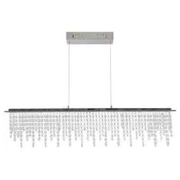 N&auml;ve N&Auml;VE LED Pendelleuchte "Diamonds", grau (chromfarben), 1, 1 Stk., Leuchten, LED Pendelleuchte>>Diamonds<<,Dimmbar per Wandschalter / Fernbedienung, LED Pendelleuchte