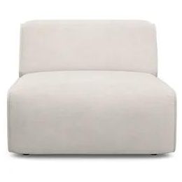 Sessel OTTO HOME "Merid Sofa-Mittel-Element, Breite: 84 cm", beige (creme), B:84cm H:70cm T:97cm, Struktur fein (100% Polyester);Samtoptik (100% Polyester);Samtcord (92% Polyester, 8% Polyamid), Sessel, Sessel, als Modul oder separat verwendbar, f&uuml;r individuelle Zusammenstellung