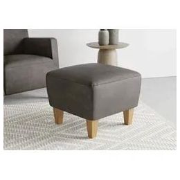 Sit & More Polsterhocker SIT & MORE "Bosse", braun, B:56cm H:46cm, Hocker, Polsterhocker