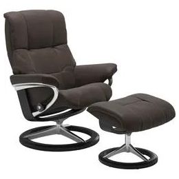 Relaxsessel stressless "Mayfair", braun (braun batick), B:83cm H:102cm T:74cm, Leder BATICK: BATICK ist ein leicht korrigiertes, durchgef&auml;rbtes und genarbtes M&ouml;belleder, bei dem die meisten Unebenheiten und Spuren in der Regel entfernt wurden.;Leder PALOMA: PALOMA ist ein durchgef&auml;rbtes Semianilin-M&ouml;belleder mit nat&uuml;rlicher Narbung.;ROHLEDER Stoff Q2 FARON: Ein fester zuverl&auml;ssiger Boucl&eacute; mit eine