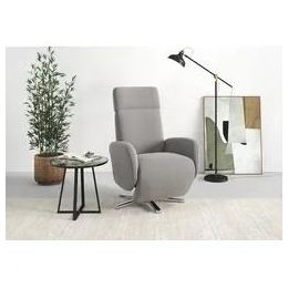 Sit & More TV-Sessel SIT & MORE "Grenoble, inkl. Kopfteilverstellung", grau, B:71cm H:110cm T:82cm, Sessel, wahlweise mit 2 Motoren, Akku & Aufstehhilfe