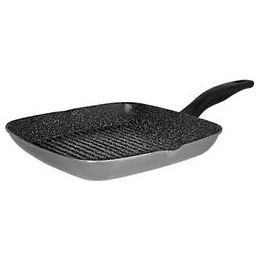 Grillpfanne Stoneline, schwarz, B:28cm H:4cm L:28cm &Oslash;:28cm, Pfannen, Induktion
