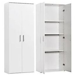 Mehrzweckschrank Procontour "Schrank Clara TOPSELLER", wei&szlig;, B:64cm H:167cm T:34cm, Schr&auml;nke, Mehrzweckschrank, H&ouml;he 167cm mit variabel verstellbaren Einlegeb&ouml;den