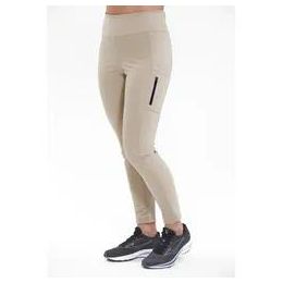 Stoffhose Endurance "Janney", Damen, Gr. 46, EURO-Gr&ouml;&szlig;en, beige, 100% Nylon, unifarben, lang, Hosen Stoffhose, mit winddichter Funktion