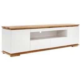 Lowboard MCA furniture "Chiaro", wei&szlig; (wei&szlig; matt), B:202cm H:54cm T:40cm, MDF, Massivholz, Sideboards, Lowboard, Breite ca. 202 cm