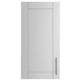 H&auml;ngeschrank KOCHSTATION "KS-Ahus", grau (hellgrau matt, hellgrau), B:45cm H:89,6cm T:34,9cm, Schr&auml;nke, H&auml;ngeschrank, Breite 45 cm