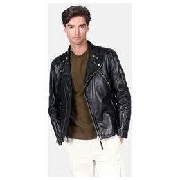 Lederjacke Freaky Nation "Cruiser-FN", Herren, Gr. XL, schwarz, Oberstoff: 100% Schafsleder. Futter: 100% Baumwolle, normal, Jacken
