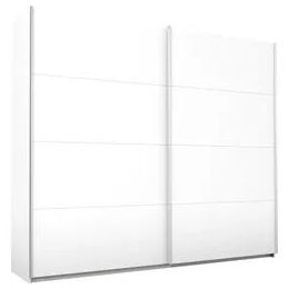 Schwebet&uuml;renschrank Rauch "Quadra Kleiderschrank Schrank Gaderobe", wei&szlig;, B:271cm H:230cm T:62cm, Holzwerkstoff, Schr&auml;nke, Schwebet&uuml;renschrank, mit M&ouml;glichkeit zur individuellen Frontgestaltung, leichtg&auml;ngige T&uuml;ren