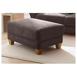 Hocker Home Affaire "Gotland", braun (espresso), B:101cm H:45cm T:66cm, 90% Polyester/10% Polyamid Luxus-Microfaser (100% Polyester);Struktur (100% Polypropylen);Luxus-Microfaser (100% Polyester), Hocker, Hocker