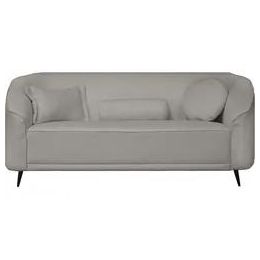 3-Sitzer Home Affaire "Ashly", grau (taupe), B:184cm H:81cm T:80cm, 93% Polyester, 6% Acryl, 1% Baumwolle, Sofas, in 3 Bezugsvarianten, Boucl&eacute;, Samtoptik und Struktur weich.