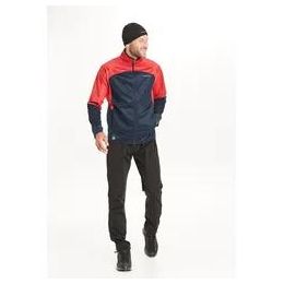 Laufjacke Endurance "Bonke M XCS Jacket", Herren, Gr. M, rot, 100% Polyester, mehrfarbig, normal, hoch geschlossener Ausschnitt, Jacken, mit wasserdichter Sportausstattung