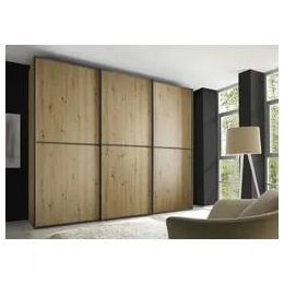 Schwebet&uuml;renschrank STAUD "Sinfonie Plus, edles Design in hochwertiger Qualit&auml;t, Made in Germany", artisan eiche, B:298cm H:240cm T:68cm, Holzwerkstoff, Schr&auml;nke, Schwebet&uuml;renschrank, Mit vier verschiedenen Ausstattungsvarianten