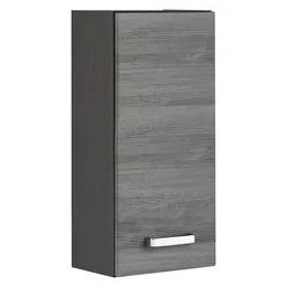 H&auml;ngeschrank Welltime "Ravenna", grau (eichefarben, graphit, rauchfarben), B:30cm H:64cm T:20cm, Schr&auml;nke, H&auml;ngeschrank