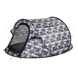 Wurfzelt High Peak "Pop up Zelt Vision 3", gr&uuml;n (camouflage), Zelte, B/H/L: 180cm x 100cm x 235cm, B:180cm H:100cm L:235cm