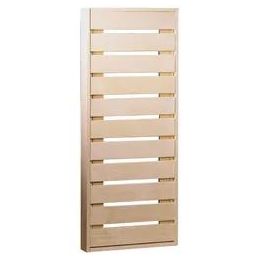 Saunabank Karibu "Bank Gr&ouml;&szlig;e 1 137,7 x 50 x 9 cm Verpackt", beige, B:50cm H:9cm T:137,7cm, Holzwerkstoff, Sitzb&auml;nke