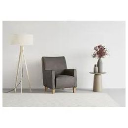 Sit & More Sessel SIT & MORE "Bosse", braun, B:74cm H:93cm T:81cm, Sessel, Sessel, mit Federkern