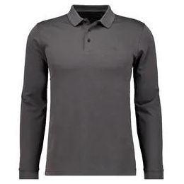 Poloshirt Ragman, Herren, Gr. XL, grau (anthrazit), Baumwollmischung, regular fit, ohne Ausschnitt, Shirts