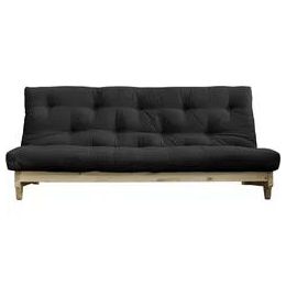Schlafsofa KARUP DESIGN "Fresh", grau (dunkelgrau), Gestell natur, Sofas, Schlafsofa, inkl. Futonmatratze