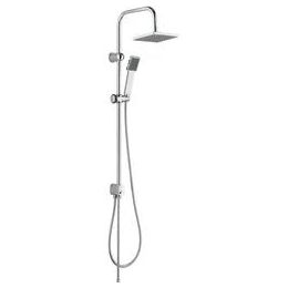 EISL&reg; Brausegarnitur EISL "Easy Energy", grau (chromfarben), H:103cm, Kunststoff, Metall, Brausegarnituren, bis zu 50% Wasserersparnis, Regendusche ohne Armatur, Duschsystem