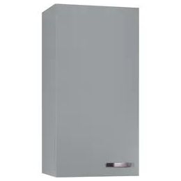H&auml;ngeschrank KOCHSTATION "KS-Cara", grau (basaltgrau, basaltgrau), B:45cm H:89,6cm T:34,9cm, Schr&auml;nke, H&auml;ngeschrank, Breite 45 cm
