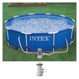 Framepool Intex "Metal Frame", blau, H:76cm &Oslash;:305cm, Schwimmbecken, &Oslash;xH: 305x76 cm