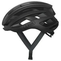 Fahrradhelm Abus "AIRBREAKER" Gr. L, schwarz (velvet schwarz), Helme, L Kopfumfang: 59cm - 61cm