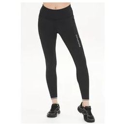 Lauftights Endurance "Energy", Damen, Gr. 48, EURO-Gr&ouml;&szlig;en, schwarz, 81% Polyester, 19% Elasthan, unifarben, Hosen, mit angenehmer W&auml;rmeisolations-Funktion