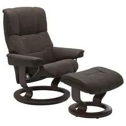 Relaxsessel stressless "Mayfair", braun (braun batick), B:88cm H:102cm T:77cm, Leder BATICK: BATICK ist ein leicht korrigiertes, durchgef&auml;rbtes und genarbtes M&ouml;belleder, bei dem die meisten Unebenheiten und Spuren in der Regel entfernt wurden.;Leder PALOMA: PALOMA ist ein durchgef&auml;rbtes Semianilin-M&ouml;belleder mit nat&uuml;rlicher Narbung.;ROHLEDER Stoff Q2 FARON: Ein fester zuverl&auml;ssiger Boucl&eacute; mit eine