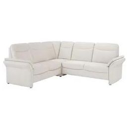 Ecksofa Home Affaire "Tahoma L-Form", grau (hellgrau), B:251cm H:103cm T:231cm, Sofas, Ecksofa, mit Armlehnfunktion, wahlweise Bettfunktion, Schublade, Relaxfunktion
