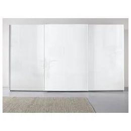 Schwebet&uuml;renschrank Rauch "Kleiderschrank Schrank Garderobe TOPSELLER OTELI inkl. Inneneinteilung", wei&szlig; (wei&szlig;, hochglanz wei&szlig;), B:360cm H:210cm T:62cm, Holzwerkstoff, Schr&auml;nke, Schwebet&uuml;renschrank, mit 3 Innenschubladen sowie zus&auml;tzlichen Einlegeb&ouml;den MADE IN GERMANY