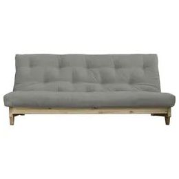 Schlafsofa KARUP DESIGN "Fresh", grau, Gestell natur, Sofas, Schlafsofa, inkl. Futonmatratze
