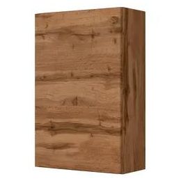 H&auml;ngeschrank Welltime "Baabe", braun (eiche), B:40cm H:64cm T:20cm, Holzwerkstoff, Schr&auml;nke, H&auml;ngeschrank, Badm&ouml;bel Breite 40 cm