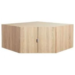 Schrankaufsatz Priess "Schrankoberteil, Aufsatzschrank Madrid", braun (struktureichefarben hell), B:94cm H:43cm T:54cm, Holzwerkstoff, M&ouml;belaufs&auml;tze, Kleiderschrank-Zubeh&ouml;r Schrankaufsatz Schranksystem, Schafft zus&auml;tzlichen Stauraum bei Schrankserie Madrid