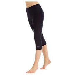 Leggings WINSHAPE "3/4-Slim Tights WTL2", Damen, Gr. L, Normalgr&ouml;&szlig;en, blau (night blau), 90% Baumwolle, 10% Elasthan, Hosen Leggings, figurbetont
