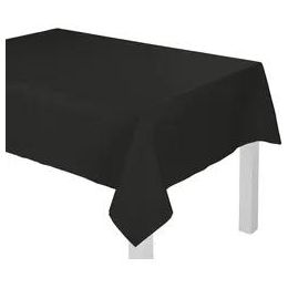Tischdecke WIRTH "NEWBURY" Gr. 4, schwarz, B:130cm L:190cm, Baumwolle, Polyester, Tischdecken, Tischdecke