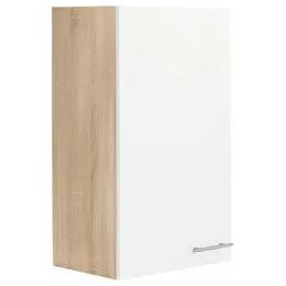 H&auml;ngeschrank Optifit "Kalmar", wei&szlig;, B:60cm H:90cm T:35cm, Schr&auml;nke, H&auml;ngeschrank