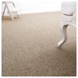 Teppichboden ANDIAMO "Carlos, Feinschlinge, Gesamth&ouml;he 6,5 mm, Made in Netherlands", beige, B:500cm L:500cm, Polypropylen, Teppiche, melierte Optik, Breite 200, 400 cm oder 500 cm, strapazierf&auml;hig