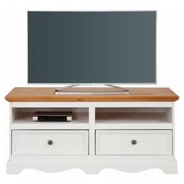 Lowboard OTTO HOME "Melissa", gelb (wei&szlig;, honigfarben), B:120cm H:55cm T:50cm, Sideboards, Lowboard, Kommode, Breite 120 cm
