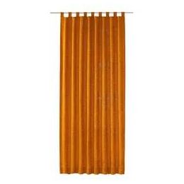 Vorhang WIRTH "Trondheim 328 g/m2" Gr. 12, gold (altgold), B:172cm H:255cm, Chenille, Polyacryl, Gardinen