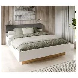 LED Leselampe FORTE, schwarz, B:39cm L:62,5cm T:22cm, Leuchten, Bettleuchte, 2er Set