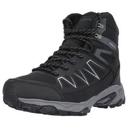 Outdoorschuh Endurance "Kayla", Damen, Gr. 45, schwarz (schwarz, schwarz), Polyurethane, Schuhe Outdoorschuh, mit wasserdichter Membran