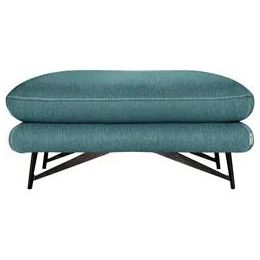 Hocker Calia italia "Cezanne", blau (27 azzurro), B:90cm H:90cm T:70cm, Hocker, Polsterhocker