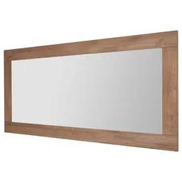 Wandspiegel Home Affaire "Rimini", braun, H:75cm T:2cm, Spiegelglas, Spiegel, Wandspiegel, Breite 170 cm