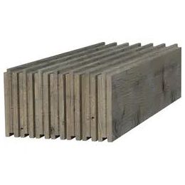 Gartenhaus-Fu&szlig;boden Palmako, grau, B:484cm H:1,9cm T:360cm, Massivholz, Gartenhaus-Fu&szlig;b&ouml;den, passend f&uuml;r Gartenhaus Klara 17,0 m2
