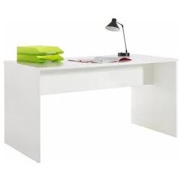 Schreibtisch wimex "Joker", wei&szlig;, B:140cm H:72cm T:70cm, Tische, Schreibtisch