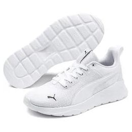 Sneaker Puma "Anzarun Lite Sneakers Jugendliche", Damen, Gr. 38,5, wei&szlig;, Obermaterial: Synthetik, Textil. Futter: Textil. Innensohle: Textil. Laufsohle: Synthetik, Gummi, Schuhe Sneaker